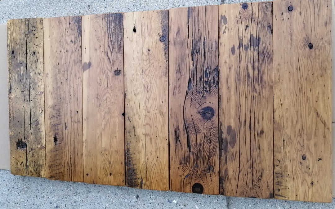 Ontario Reclaimed Barn Threshold Boards Wall Mounting Floating - Etsy