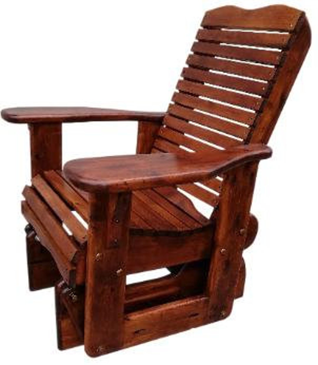 Handmade Cedar Flat Back Glider Kit, Patio Gliding Chair Kits, Cedar ...