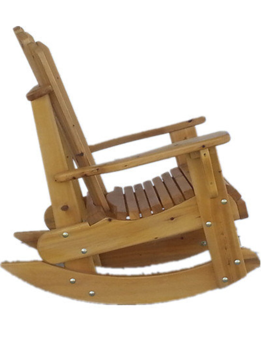Cedar Rocking Patio Deck Cottage Chair Kit Rocker Sub-assembled With ...