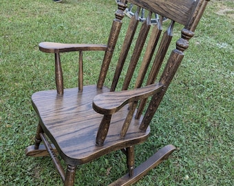 Kids Rocking Chair- Ash- All Natural/ Non-toxic - Etsy