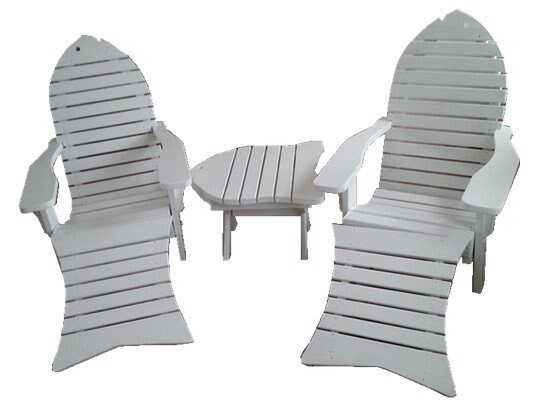 Handcrafted Fish Fish Adirondack Cottage Deck Chair Kit - Etsy