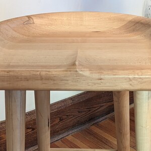 Maple Bar Stool Seat With Custom Stain Finish - Etsy