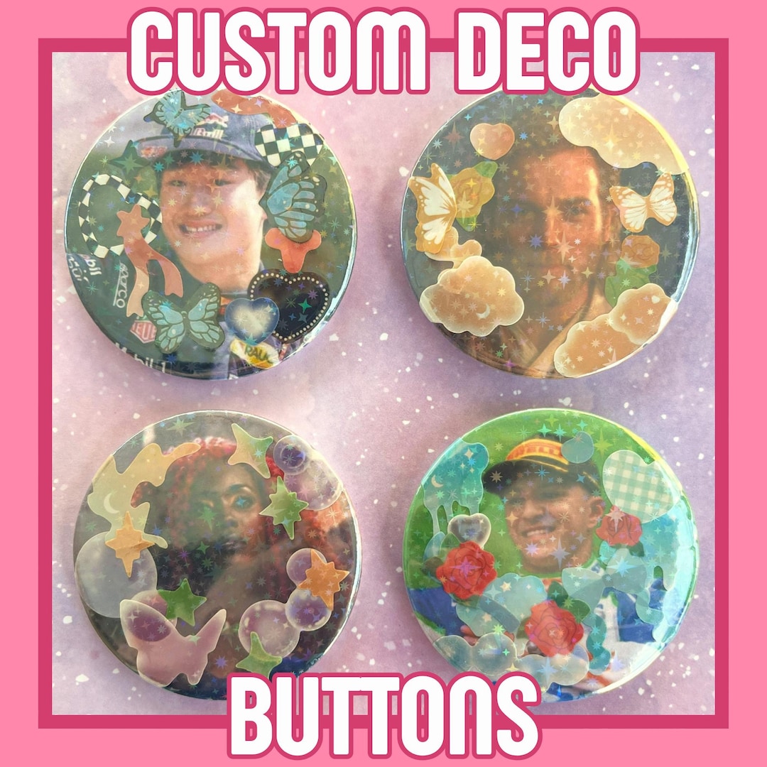 Custom Deco Buttons - Etsy