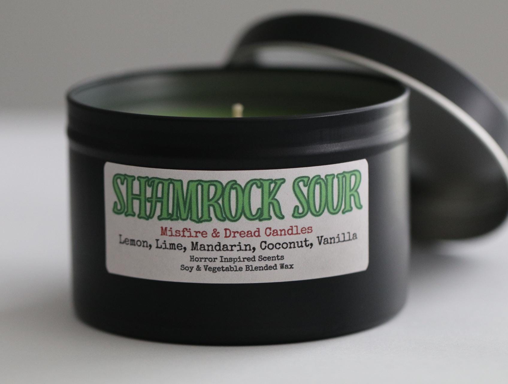 Shamrock Sour / Horror Movie Candle / Homemade / Halloween ...