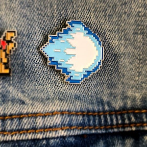 Street Fighter Pixelated Pin Badge - Etsy
