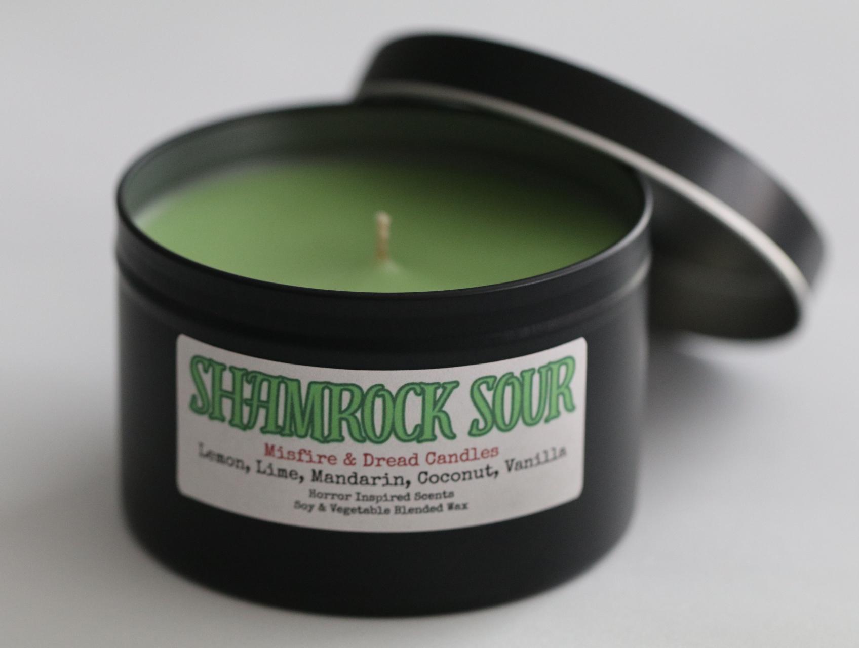 Shamrock Sour / Horror Movie Candle / Homemade / Halloween ...