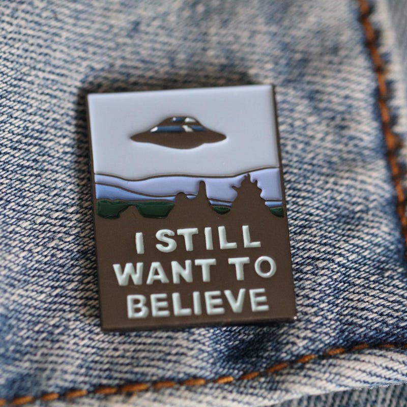 X Files Pin - Etsy