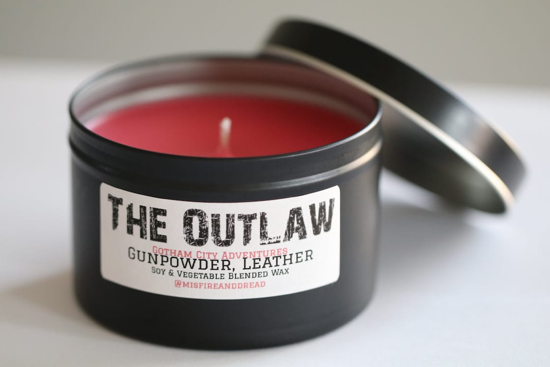 The Outlaw / Comic Book Candle / DC / Marvel / Homemade / Halloween ...