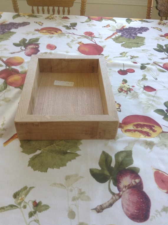 Solid Oak Box Handmade - Etsy