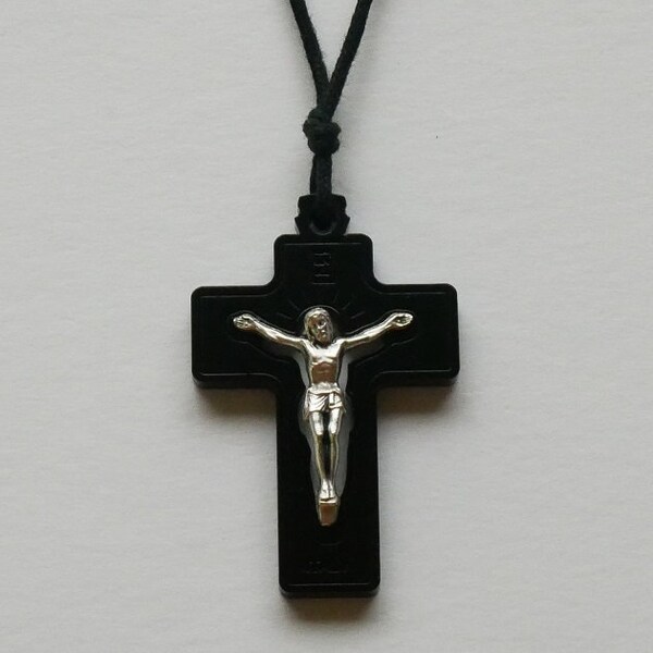 Black Crucifix - Etsy