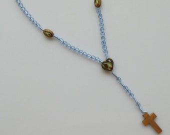 Plastic Cord Rosary - Etsy