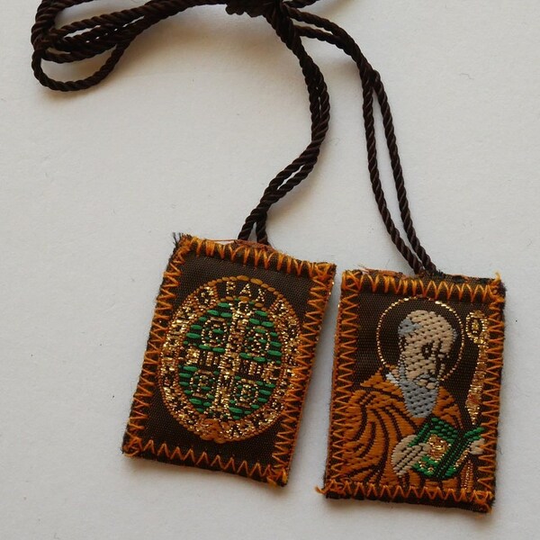 Brown Scapular - Etsy