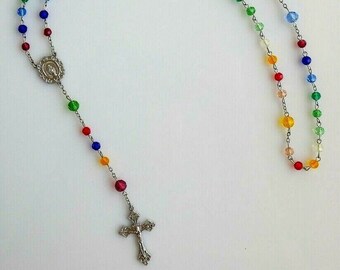 Colorful Rosary | Etsy
