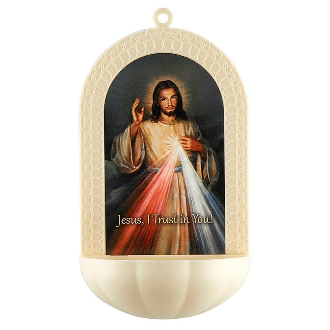 Divine Mercy Water Font - Etsy