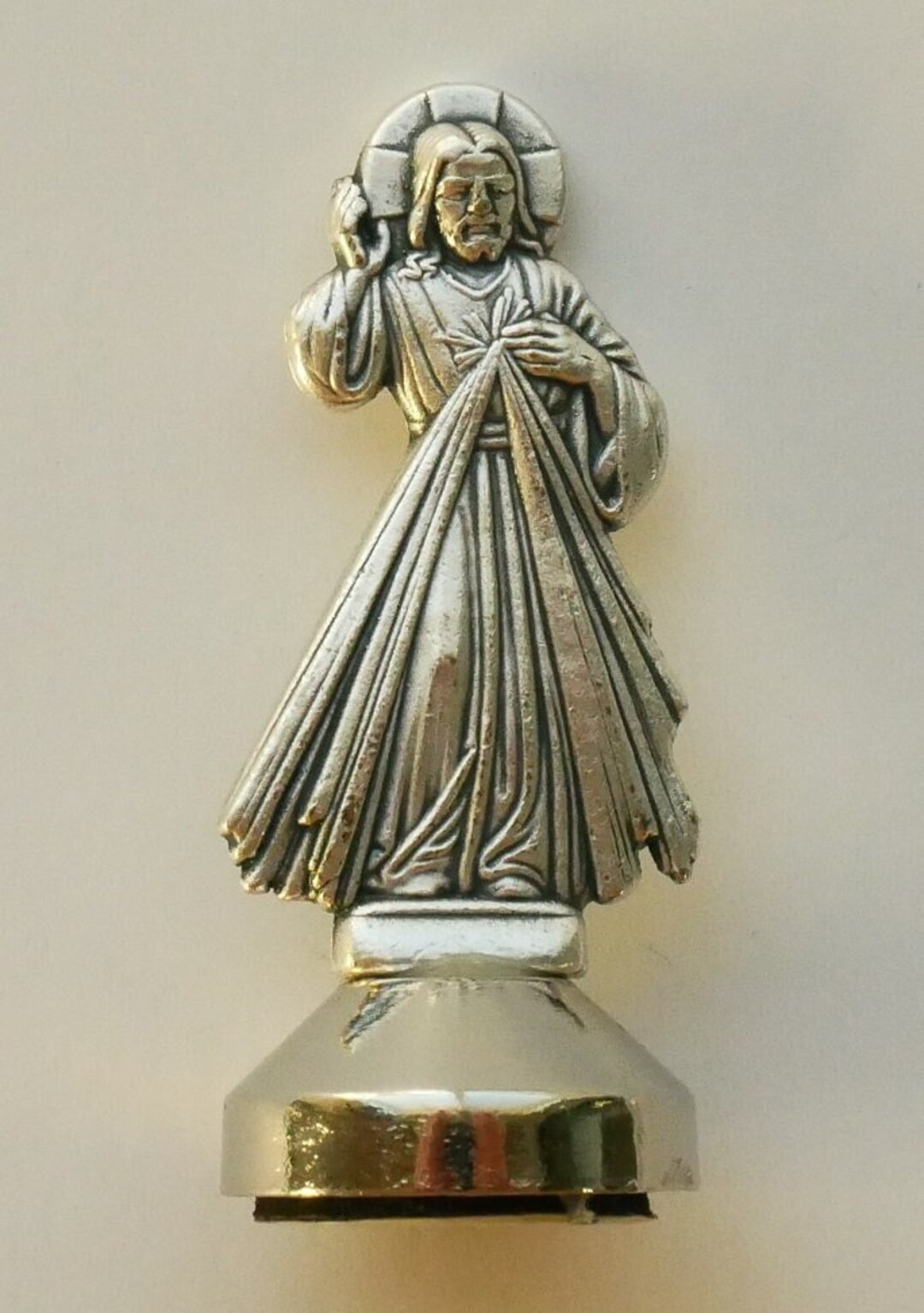 Divine Mercy Italian Made 2 Tall Statue With Magnet and Base Adhesive ...
