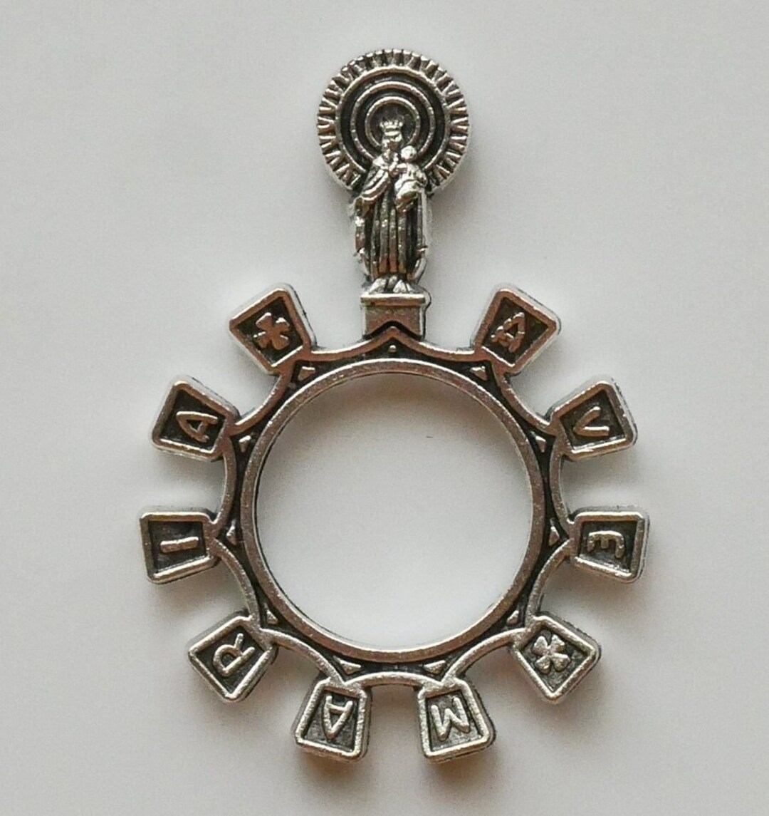Ave Maria Finger Rosary - Etsy