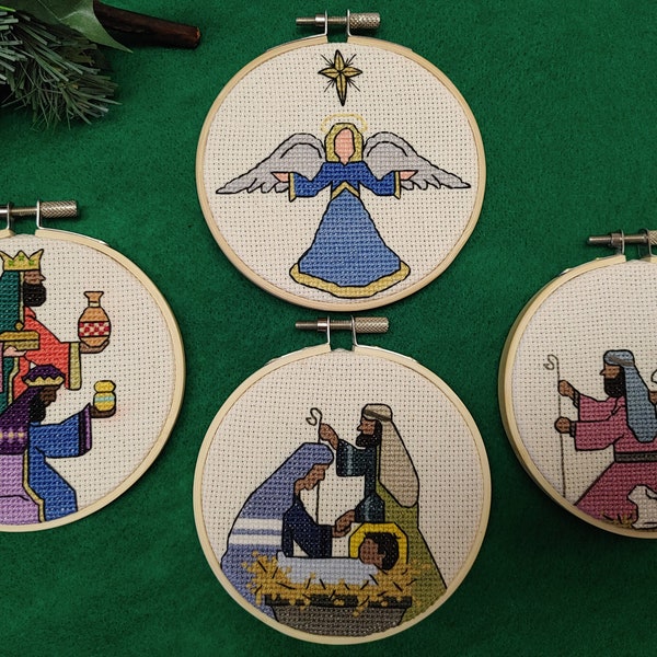 Nativity Cross Stitch Pattern - Etsy