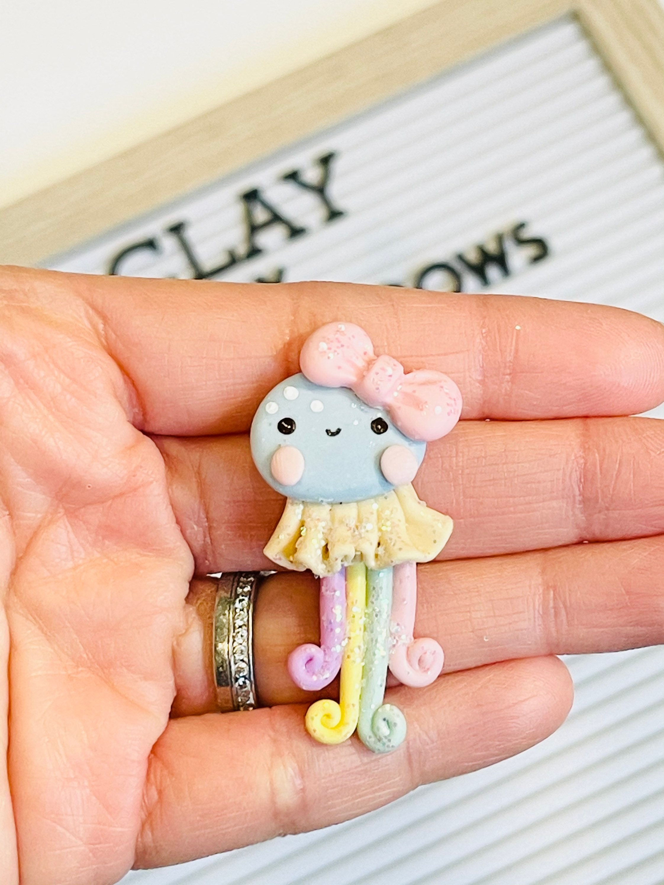 Seashell & Ocean Animal Clay Inspired for Hair Bow Center - Etsy