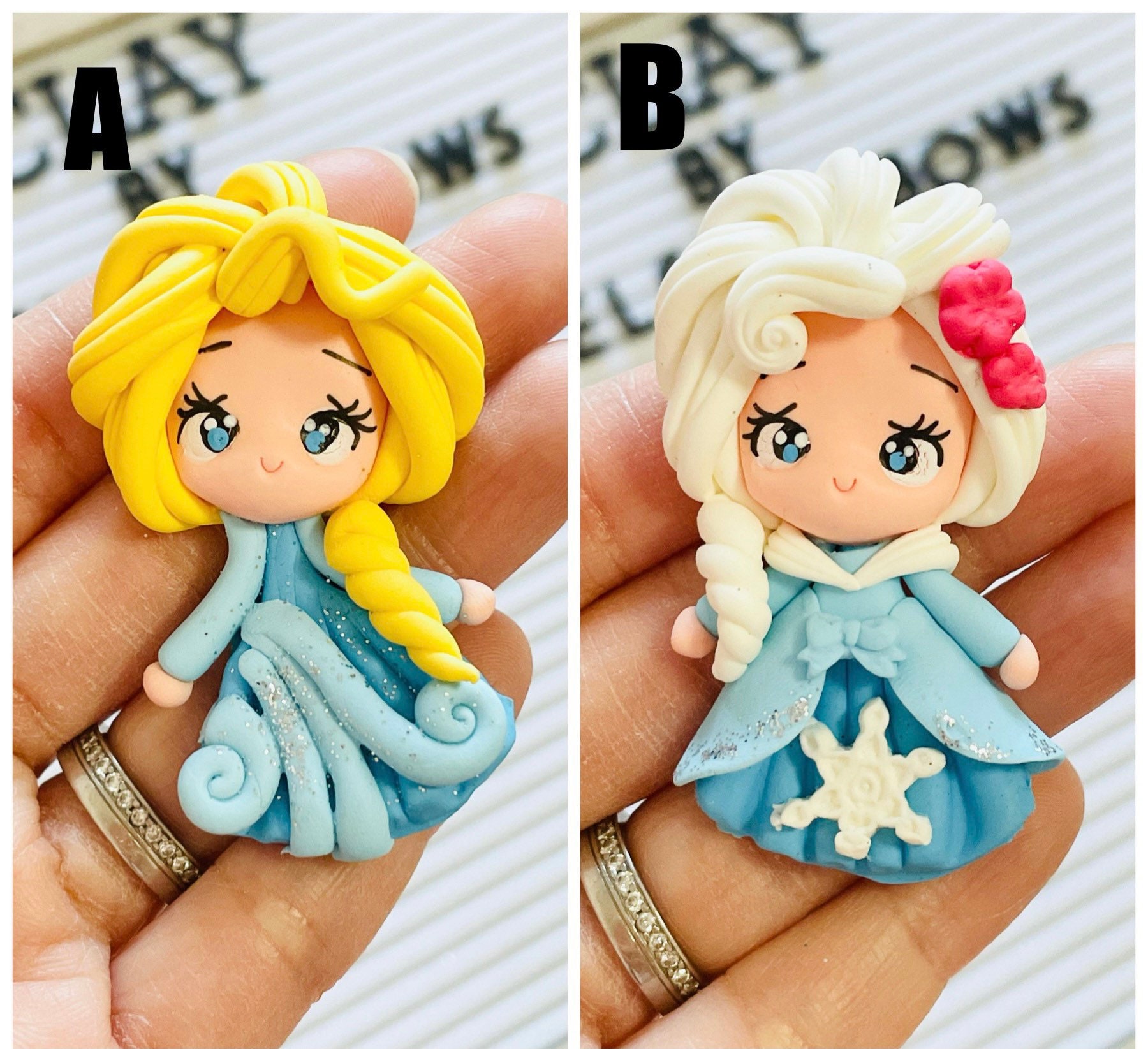 Disney Princess Inspired Clay for Bows - Etsy