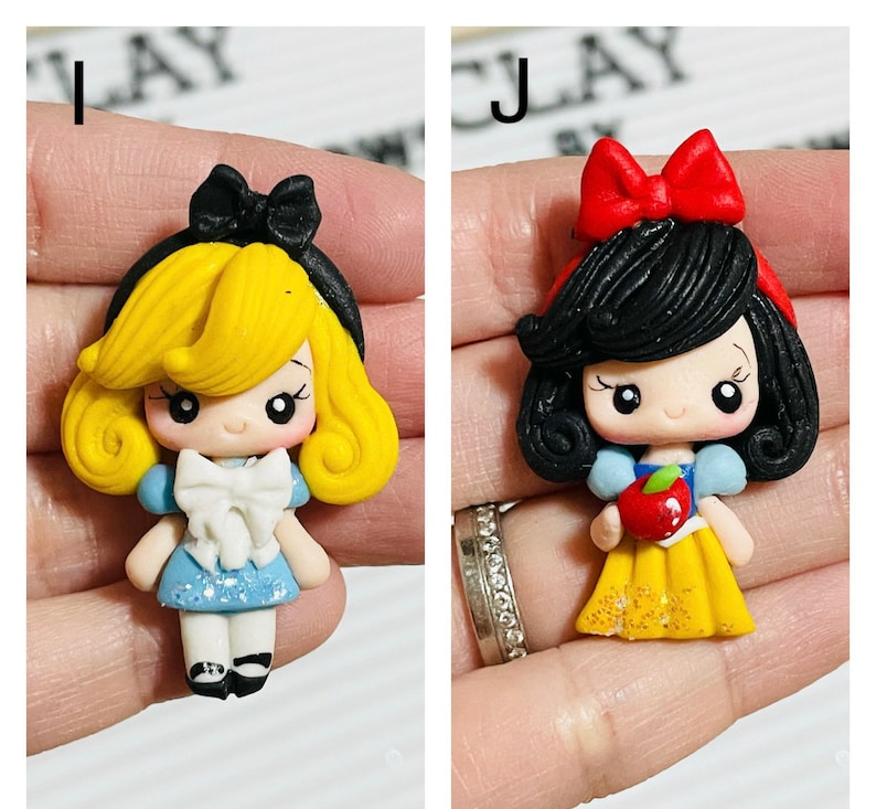 Mini Princess Clay for Bow Center - Etsy