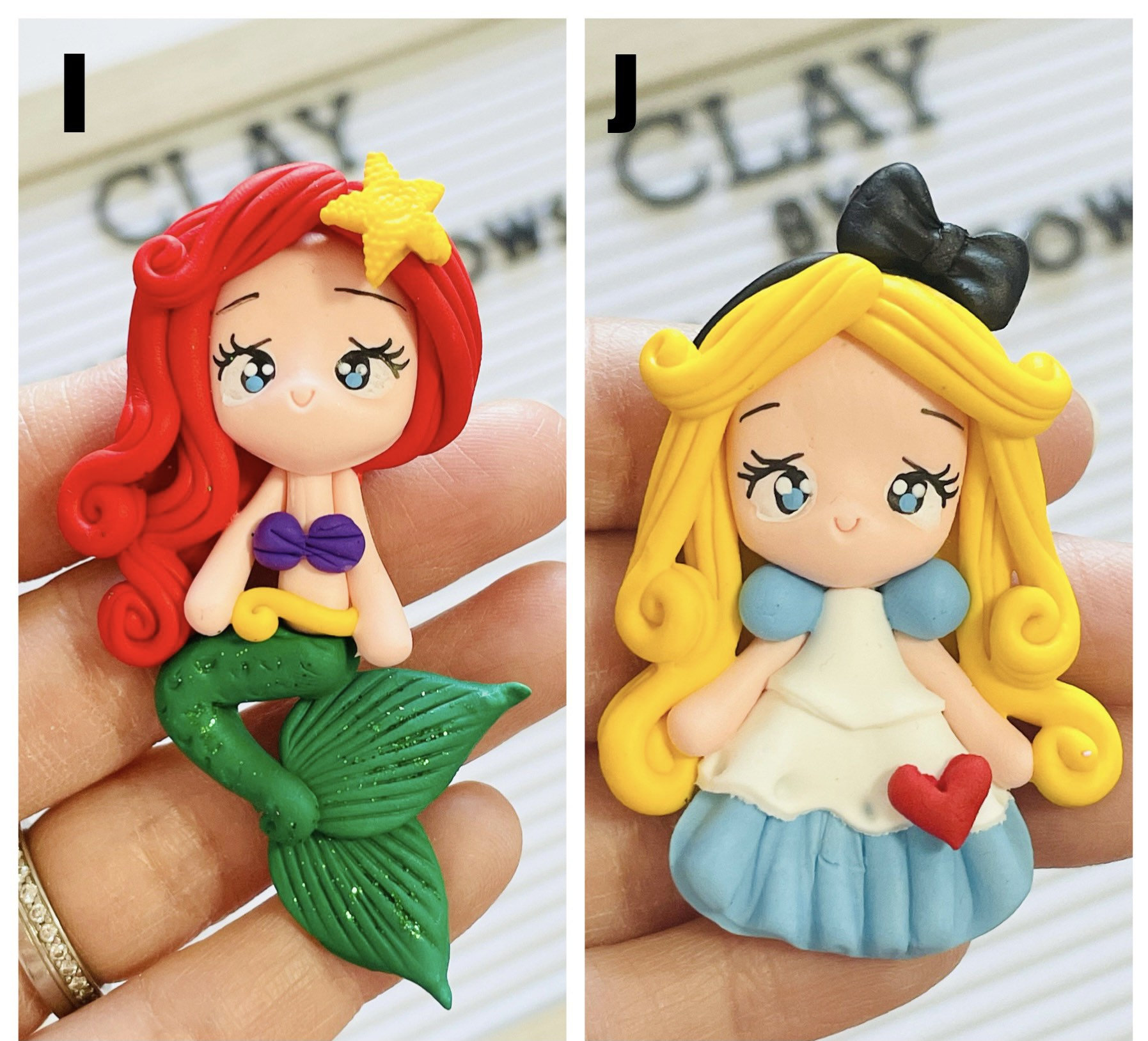 Disney Princess Inspired Clay for Bows - Etsy