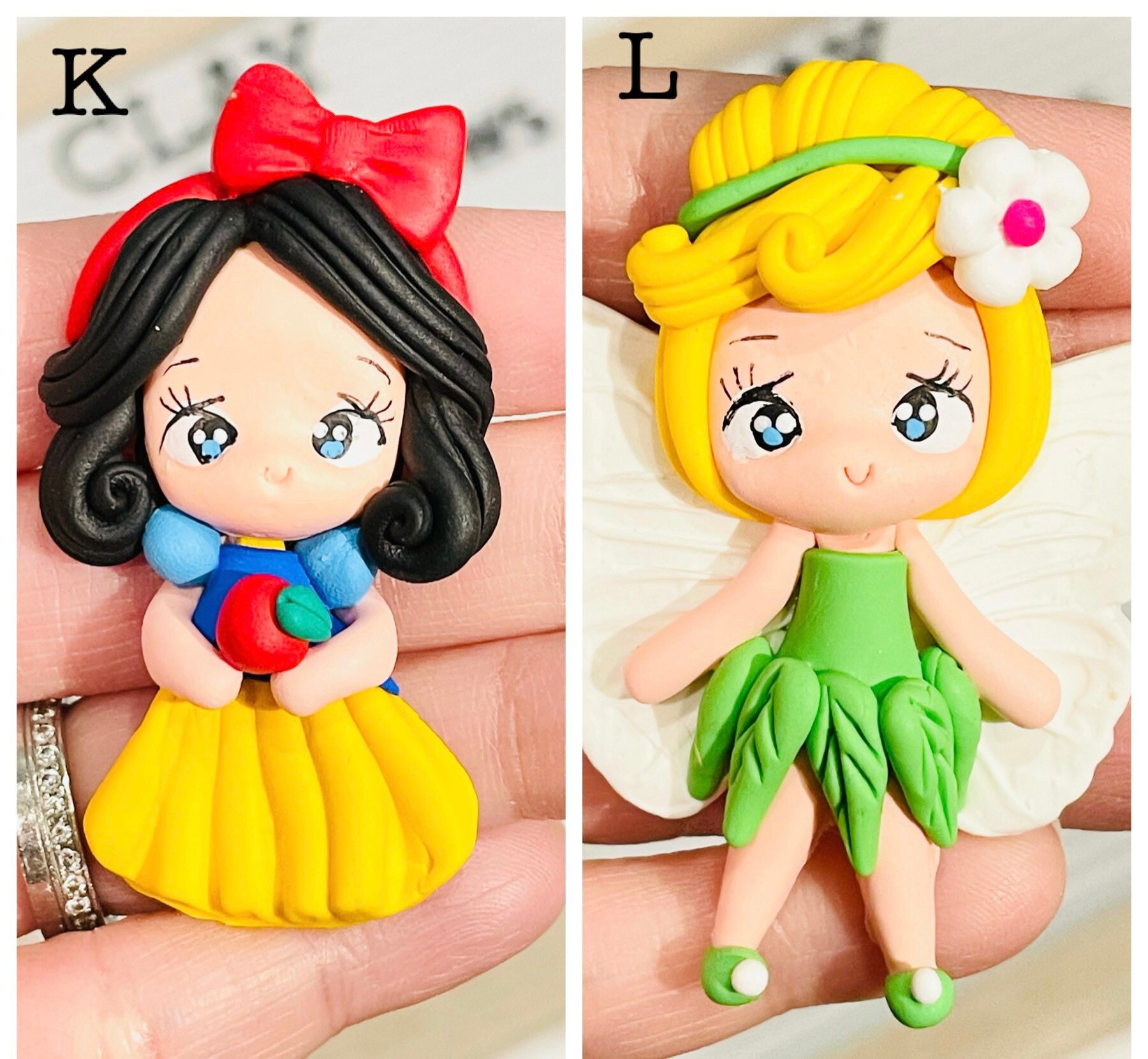 Disney Princess Inspired Clay for Bows - Etsy