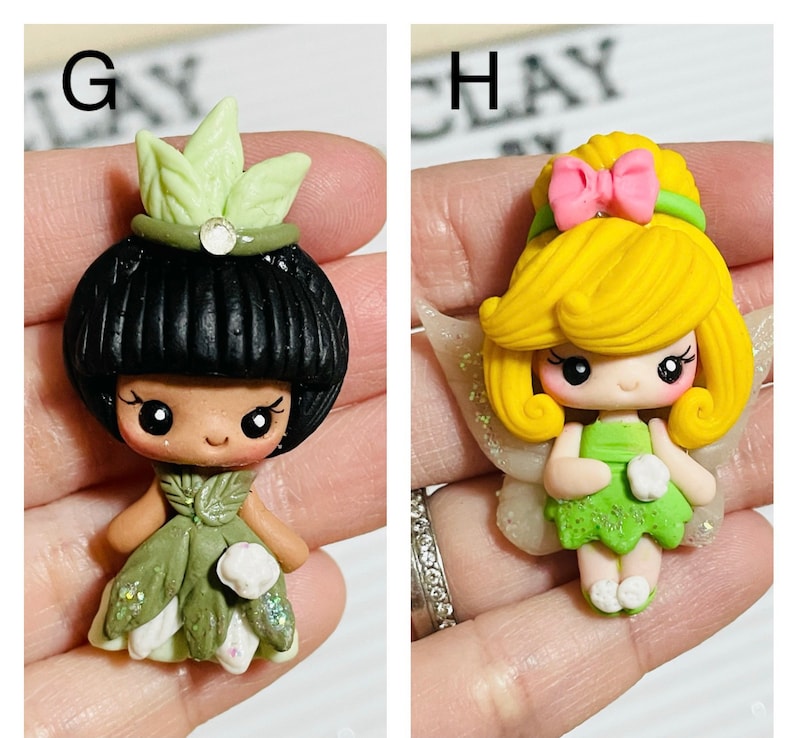 Mini Princess Clay for Bow Center - Etsy