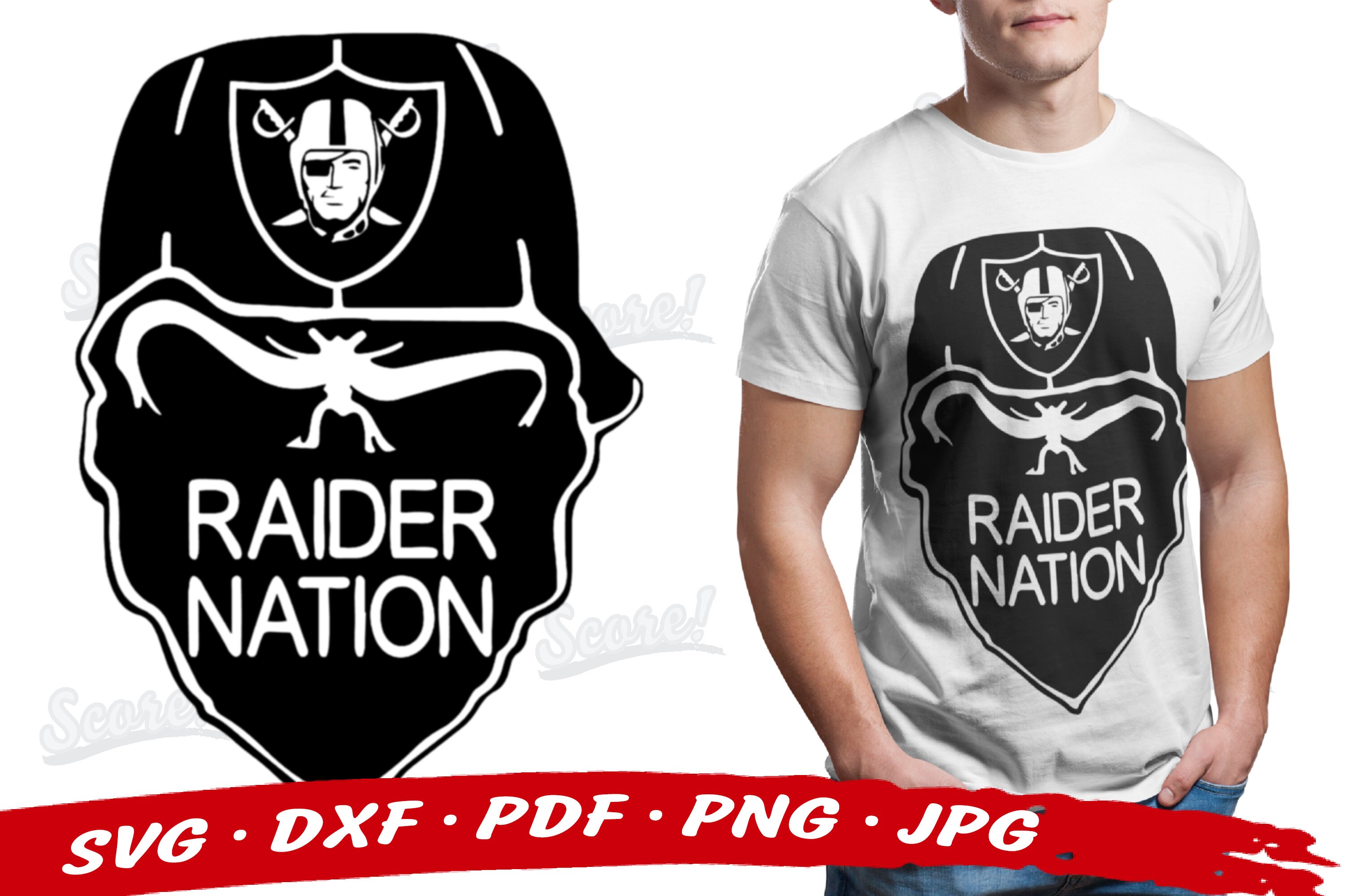 Oakland RAIDERS Skull Svg Raider Nation Svg Files For Cricut | Etsy