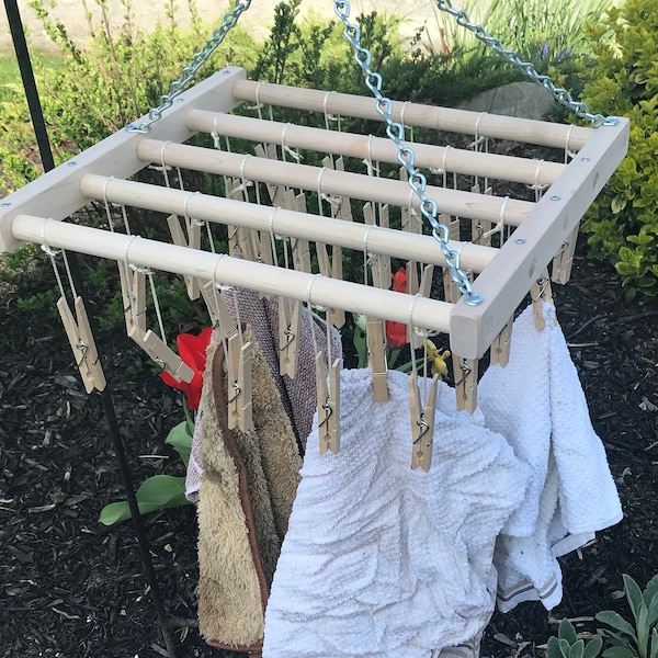 Wall Drying Rack - Etsy