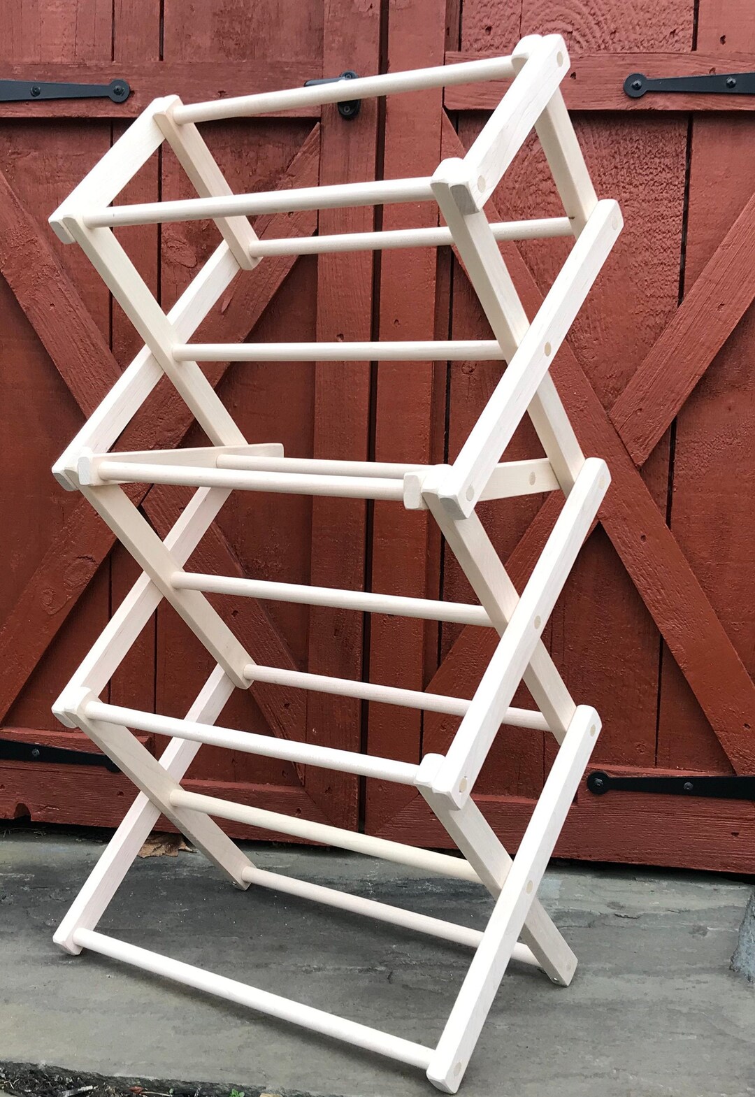 Laundry Clothes Drying Rack-small 20" Wide Design-portable & Foldable ...