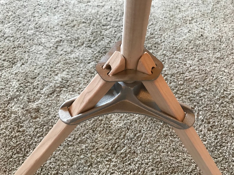 Folding Spiral Clothes Drying Rack Wooden Amish Handmade - Etsy