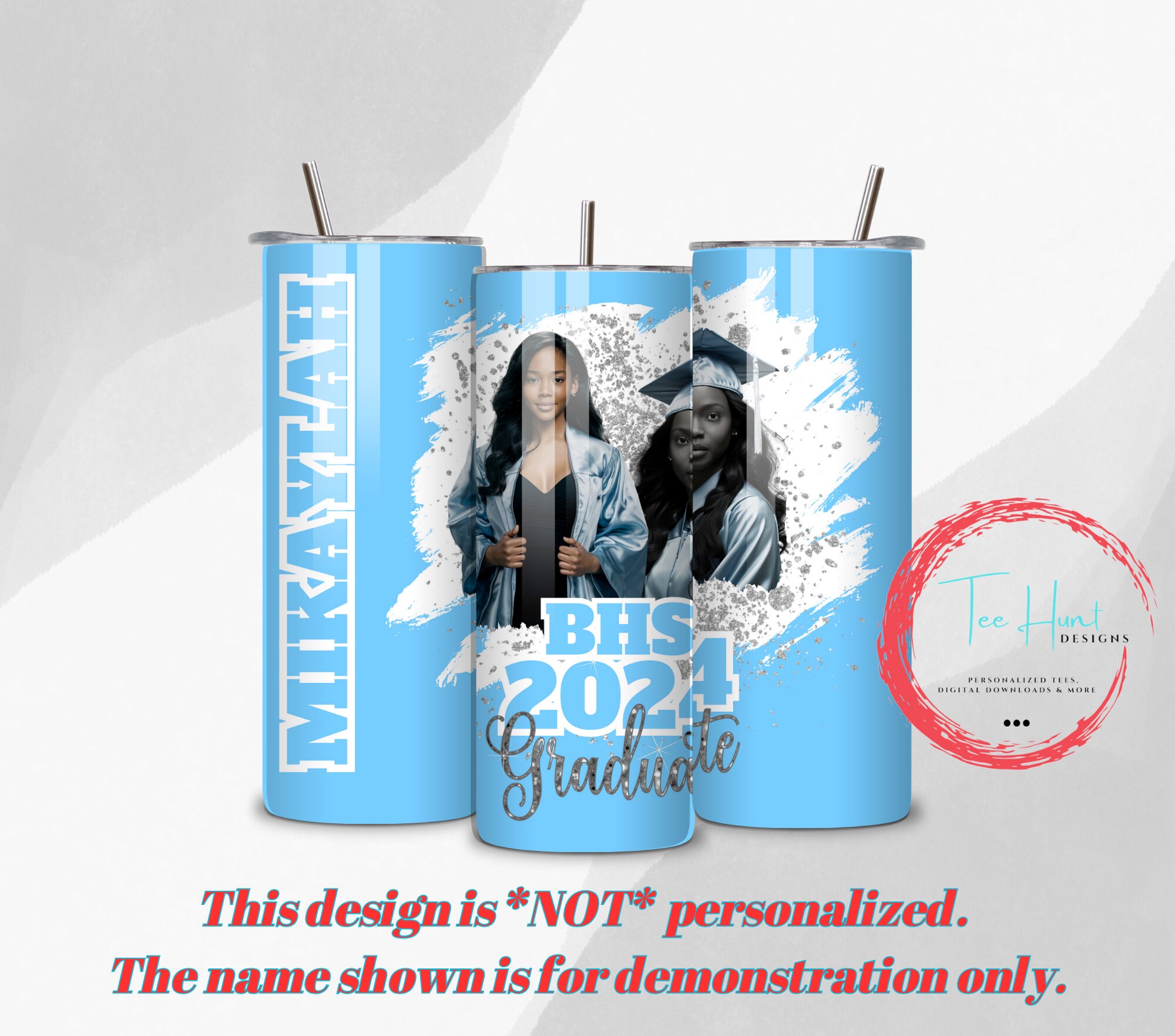 Graduation Tumbler Template, Photo Tumbler Wrap, Graduation Gift ...