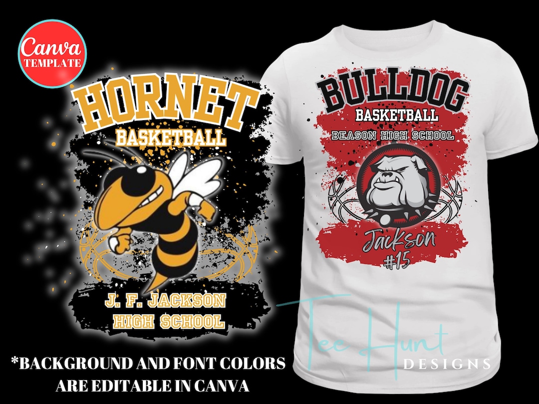 Basketball Shirt Design, Canva Template, Editable Gameday Shirt ...