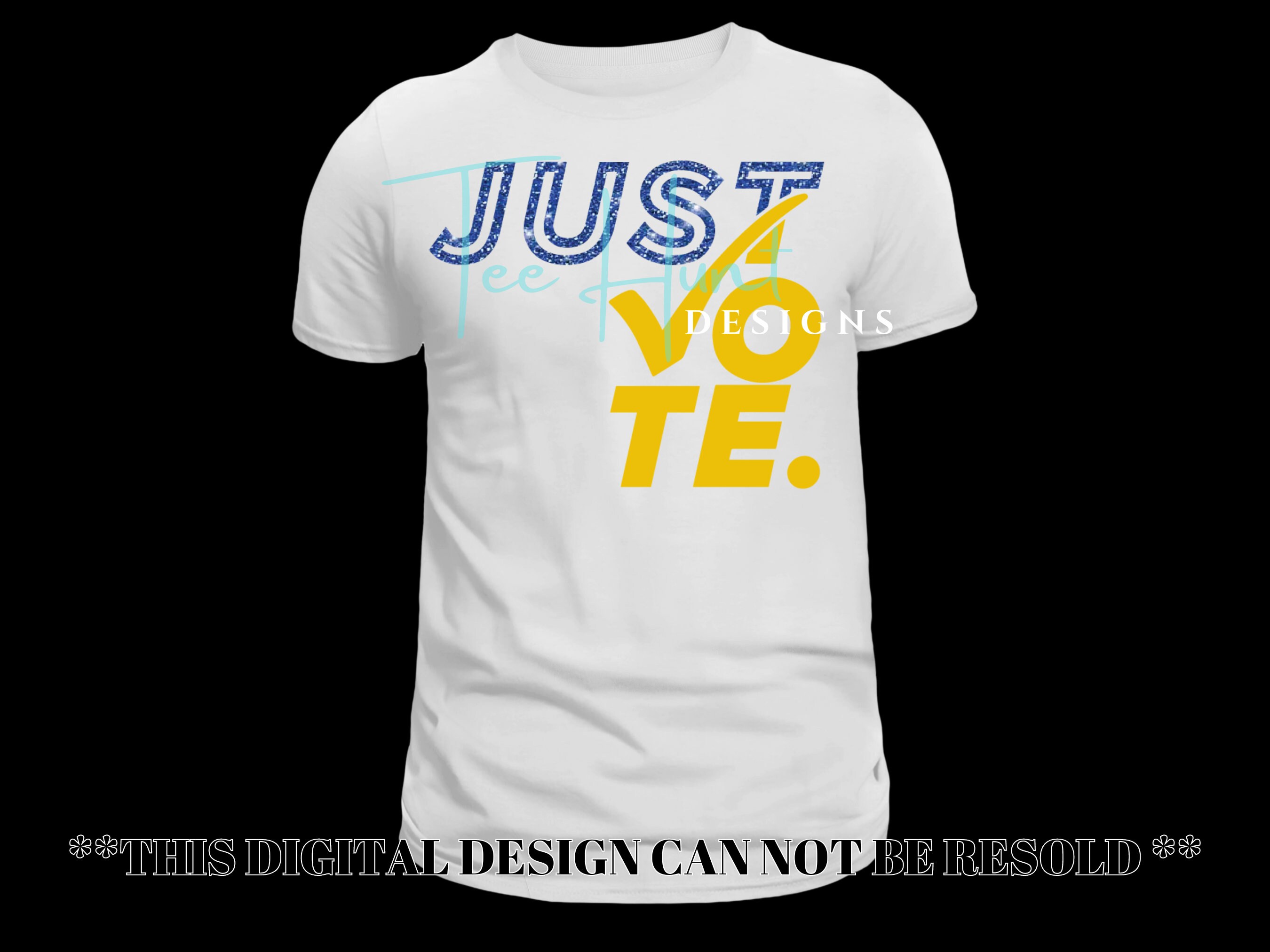 Just Vote Png, Kamala Harris, Election 2024, Glitter Design, Divine 9 ...
