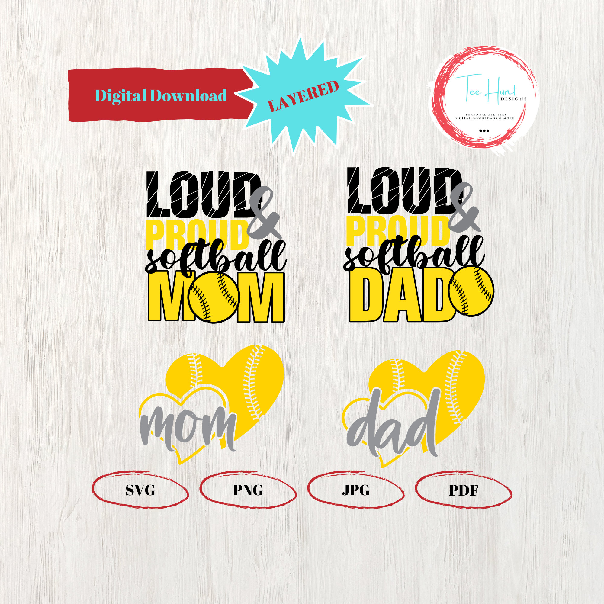 Softball Svg Bundle Softball Love Softball Mom Dad Cricut - Etsy