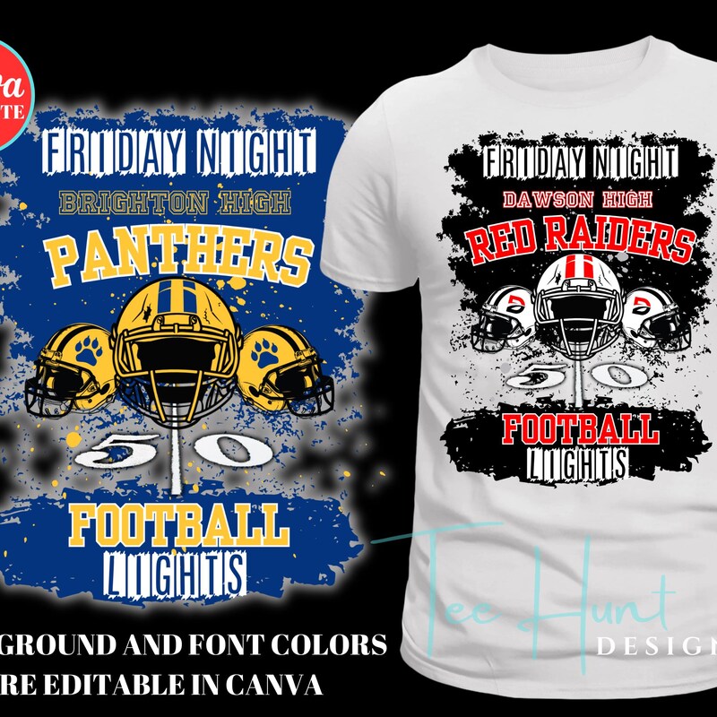 High School Football Shirts - Etsy