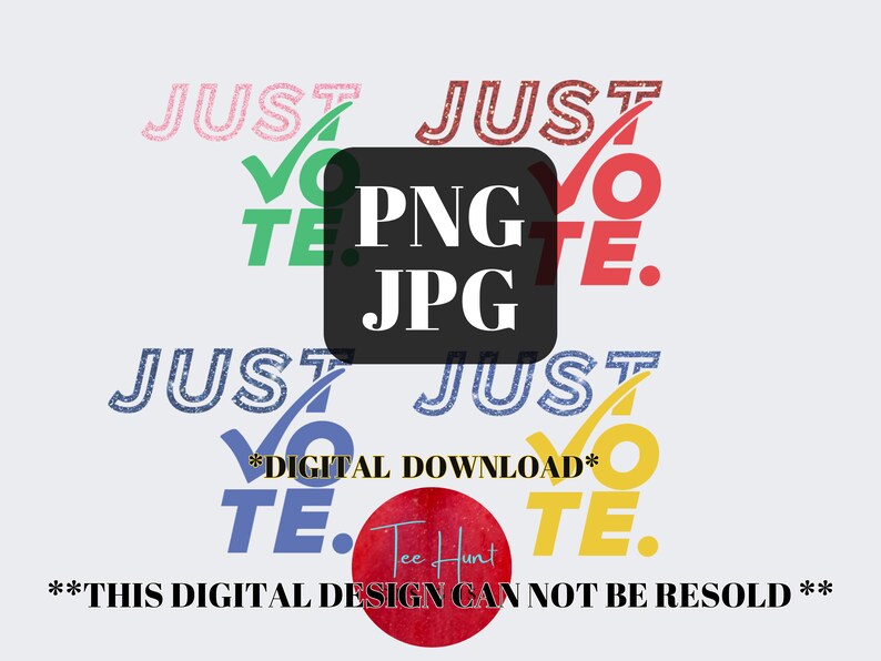 Just Vote Png, Kamala Harris, Election 2024, Glitter Design, Divine 9 ...