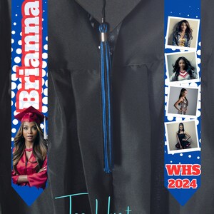 Graduation Stole Template, Custom Graduate Stole, Graduation Sash ...
