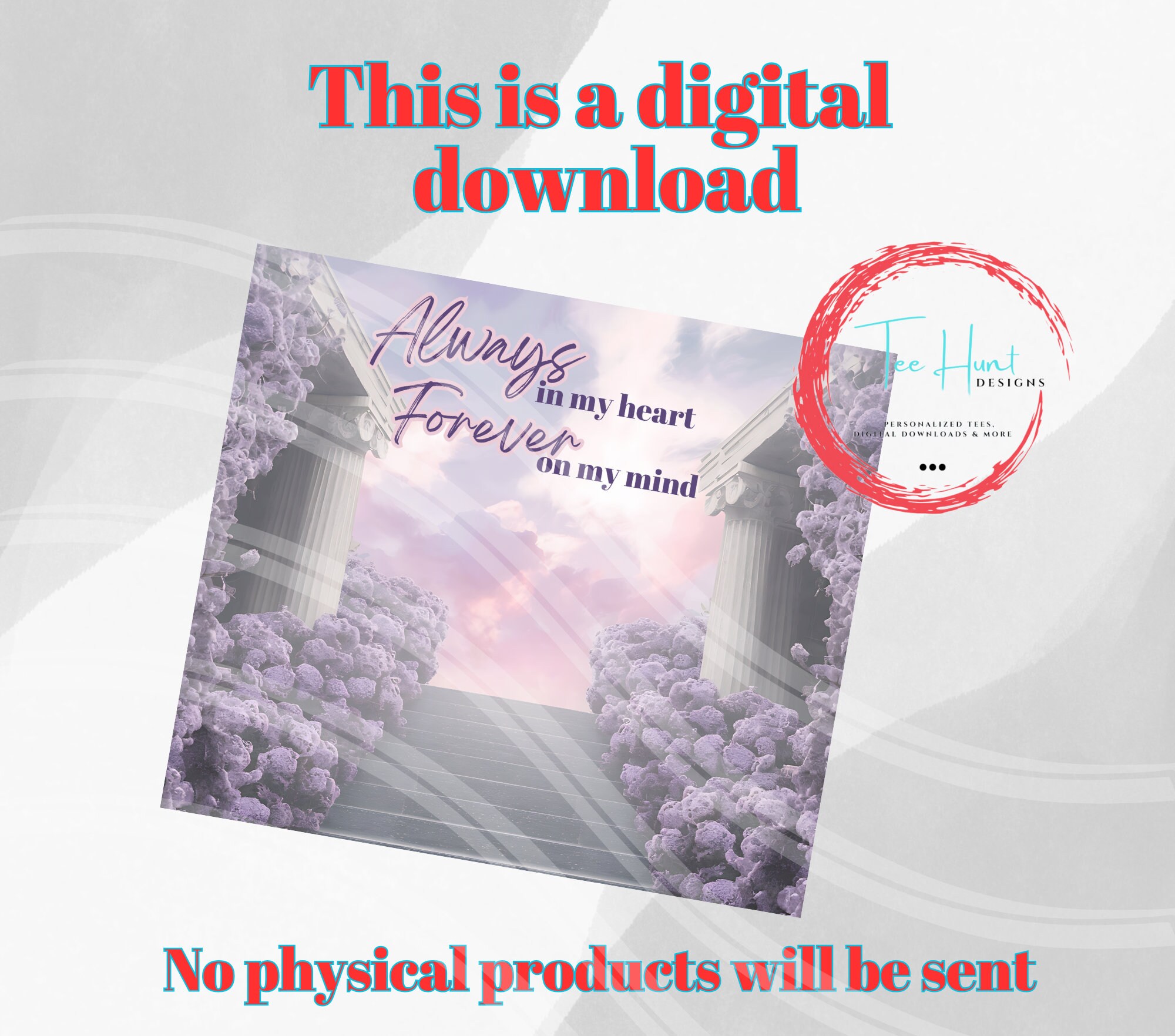 RIP Photo Tumbler Wrap, Memorial Tumbler W Picture, 20 Oz Wrap Png, in ...