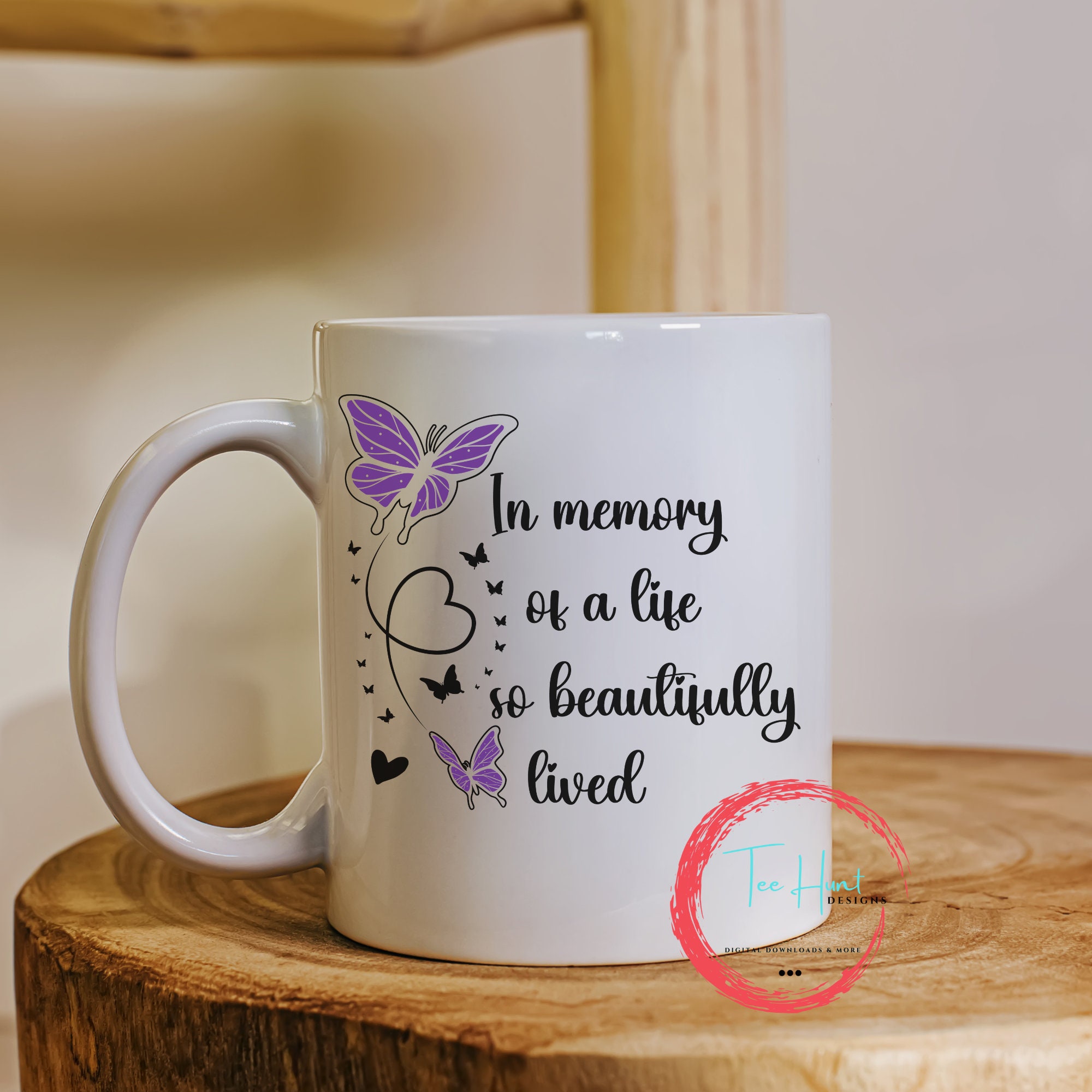 Memorial Svg, in Memory of Svg, Life Beautifully Lived, in Memory of ...