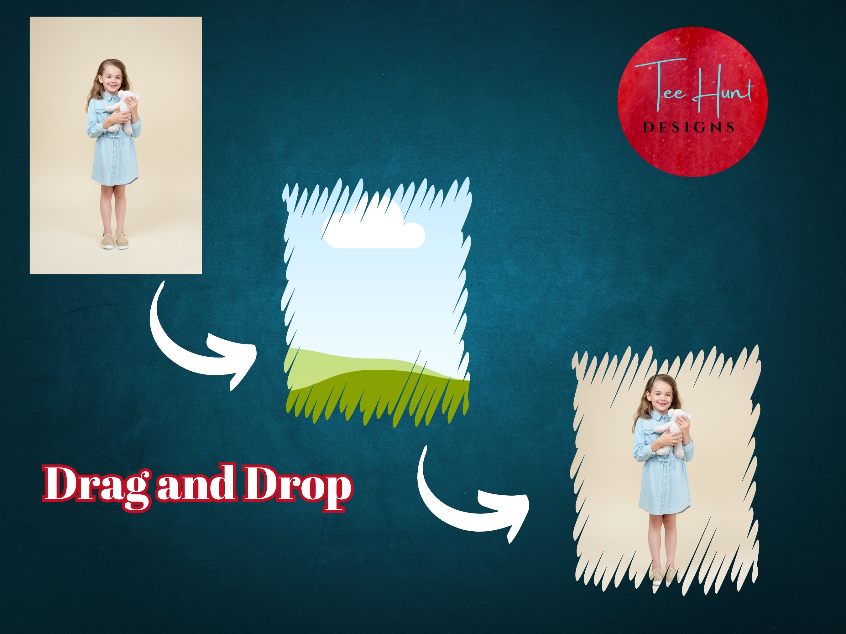 Background Canva Frame Templates, Frame Bundle, Canva Layouts, Canva ...