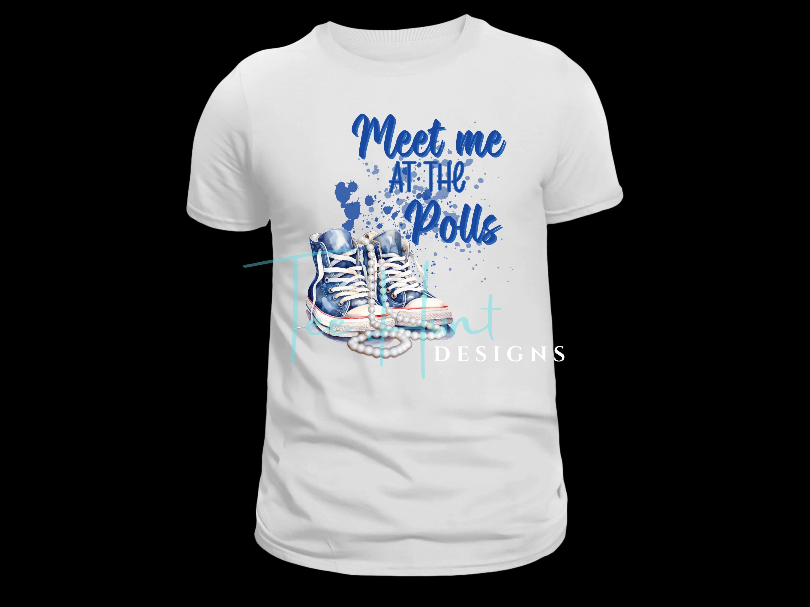 Harris for President Png, Chucks and Pearls Png, Vote Kamala Harris ...