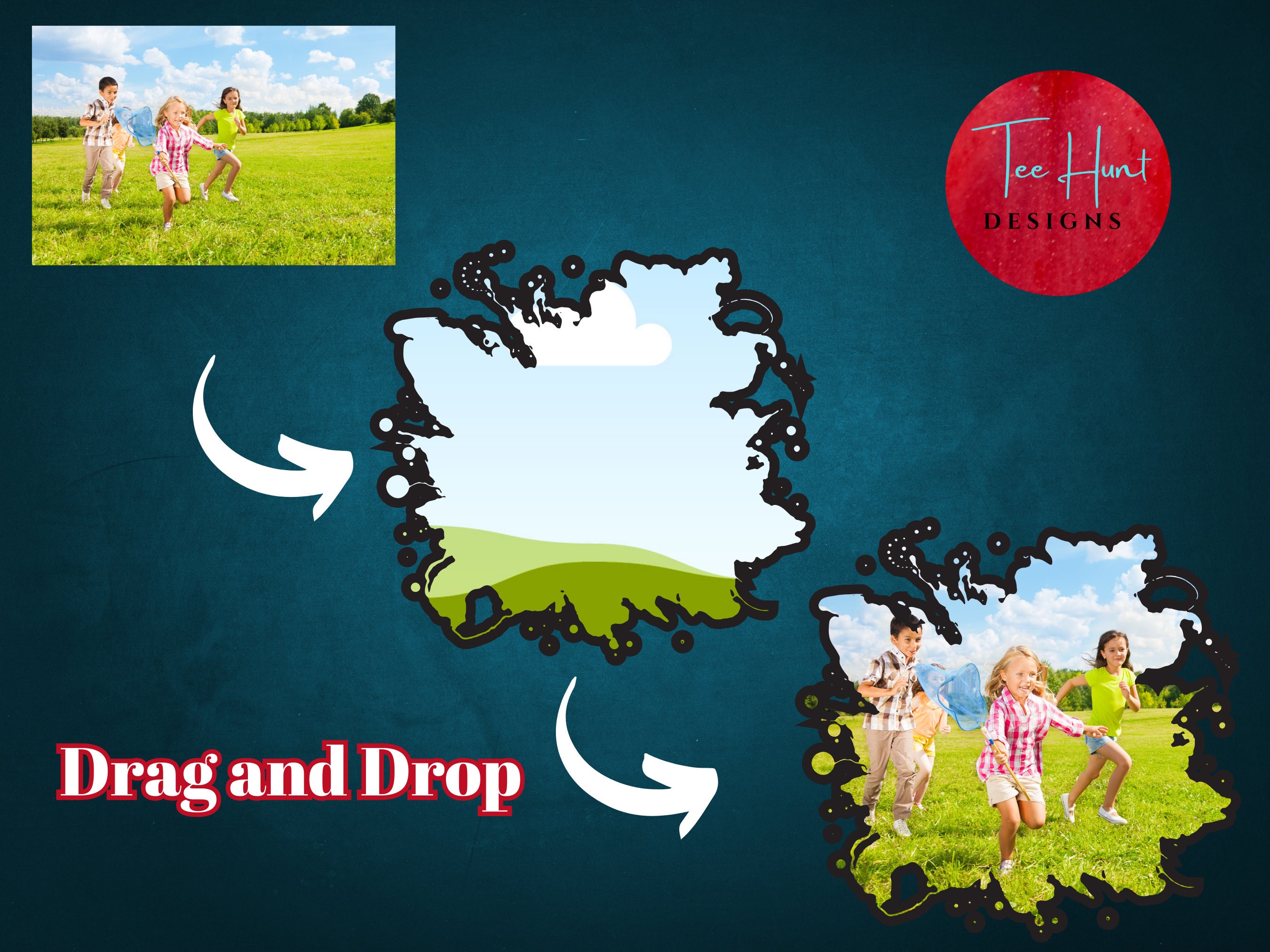 Canva Frames Template, Drag & Drop Frames Bundle, Unique Canva Frames ...