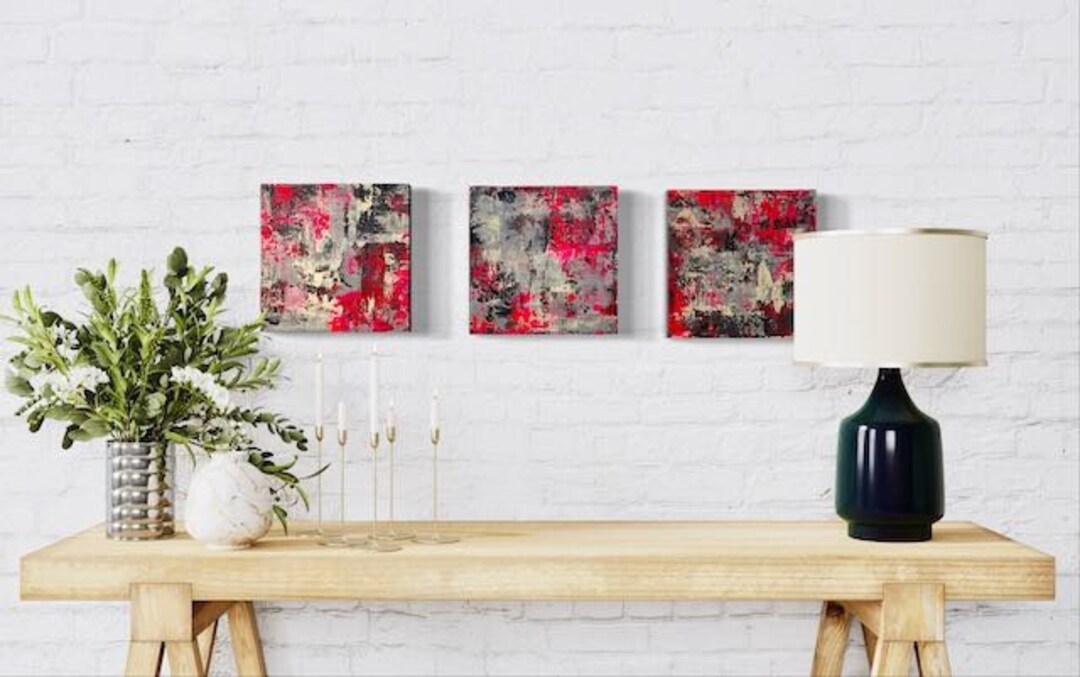 Two Foot Tall Mohawk (set of 3 Triptych) - Etsy