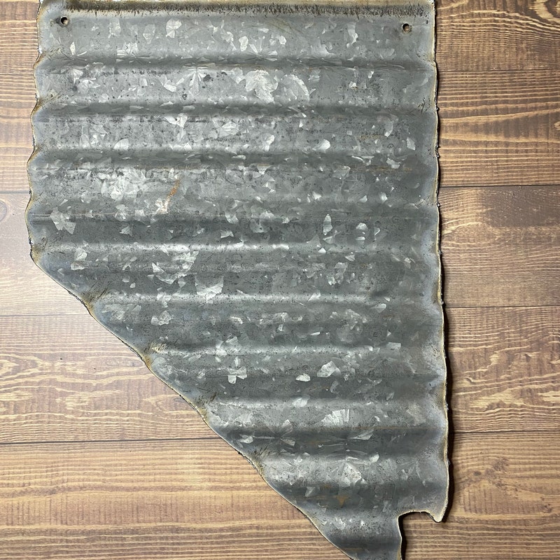 Corrugated Metal Sign - Etsy