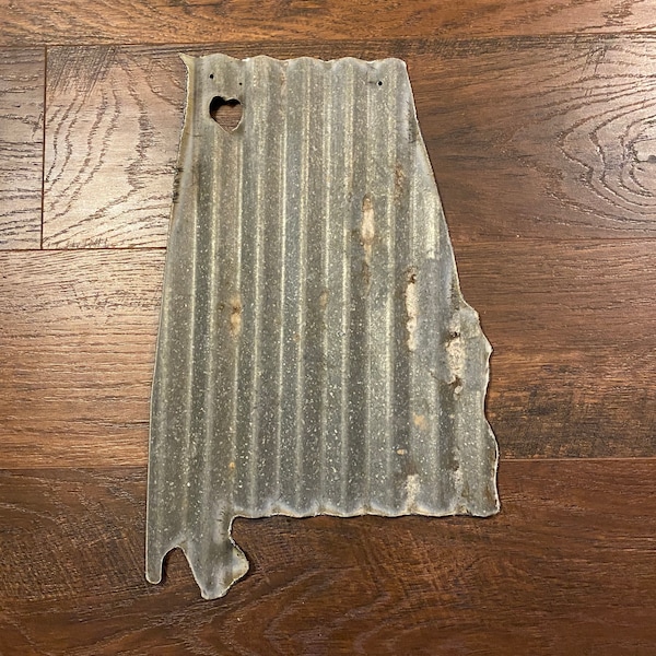 Corrugated Metal Sign - Etsy