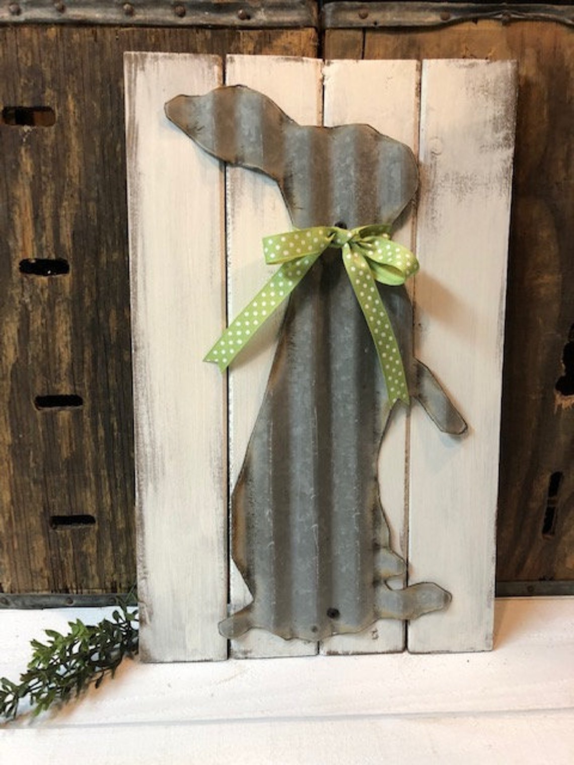 Spring Decor - Bunny - Pallet Sign - Farmhouse Decor - Easter Decor - Etsy