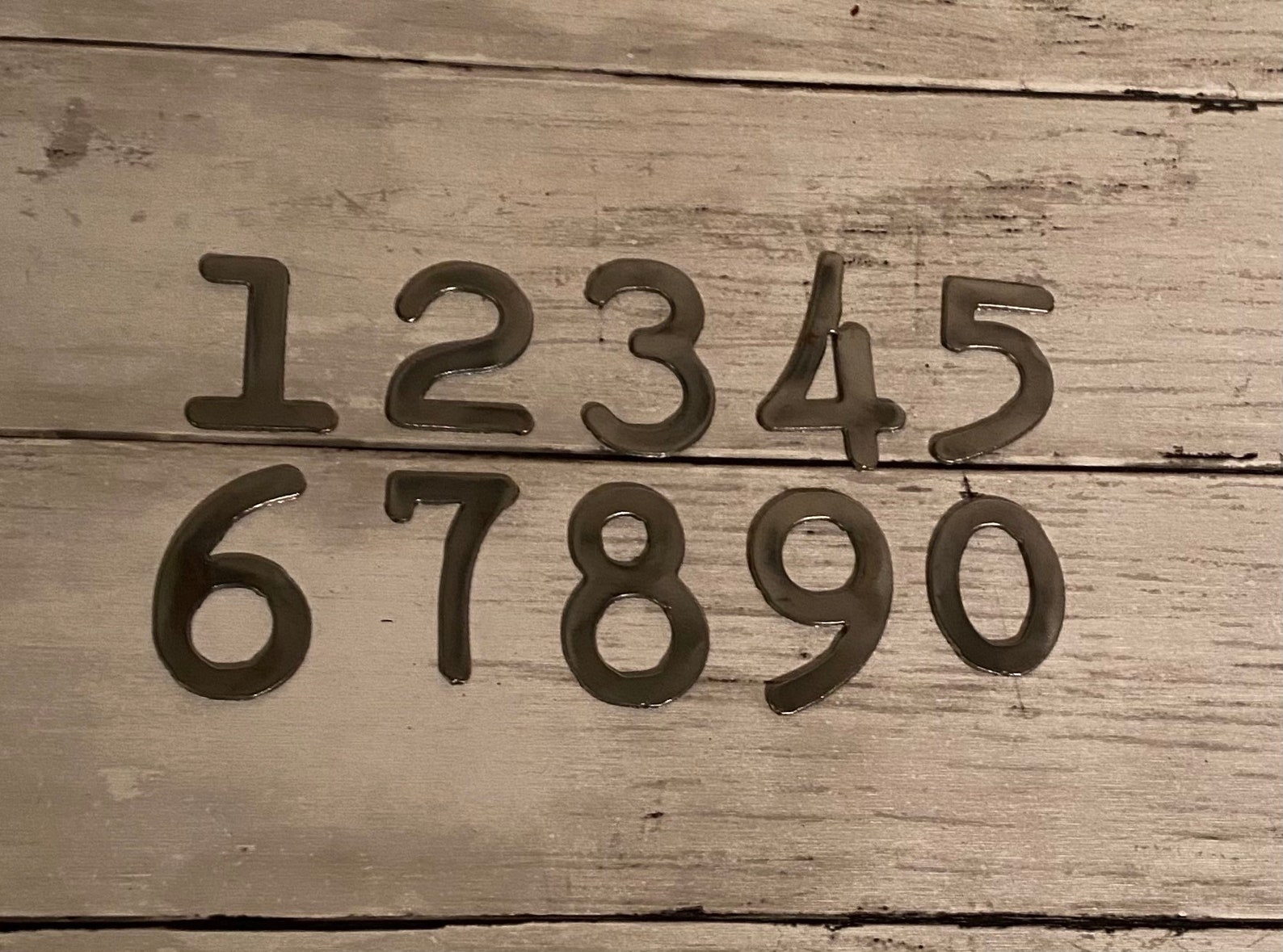 1 1/2 inch Metal Letters/Numbers typewriter Small Metal | Etsy