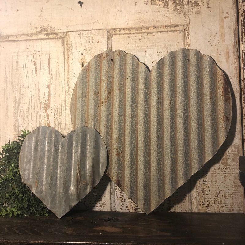 Metal Heart Wall Decor - Etsy