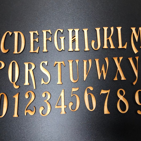 Rustic Wood Letters - Etsy